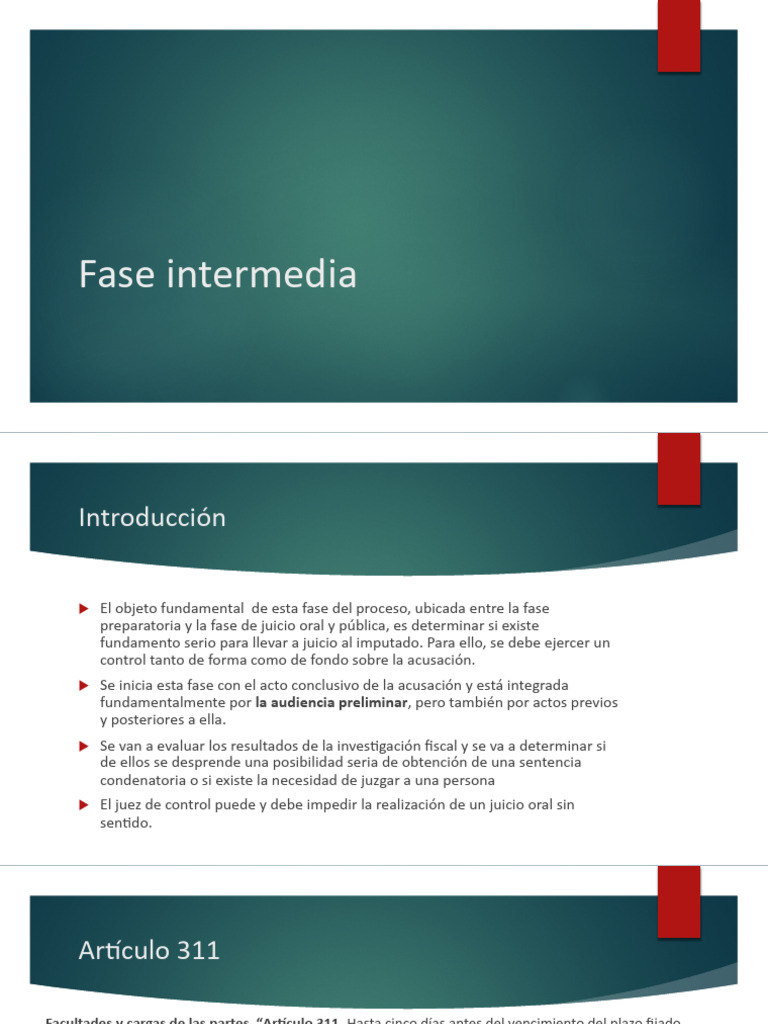 Fase Intermedia Compressed | PDF | Apelación | Fiscal