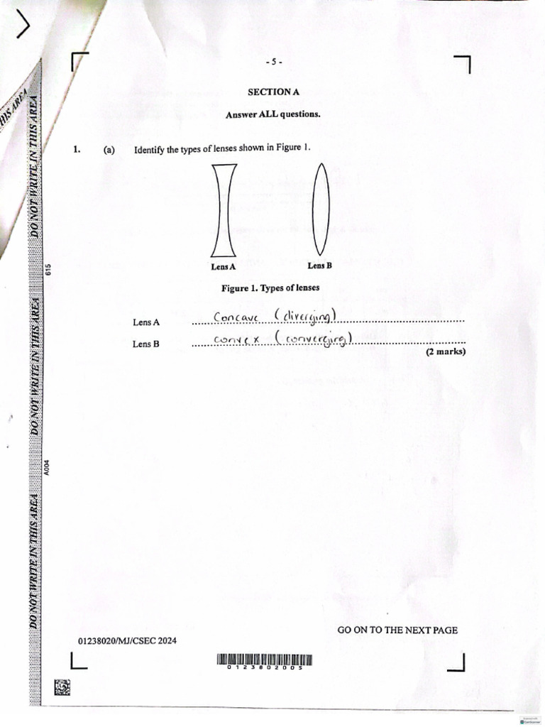 Csec Physics 2024 p2 | PDF