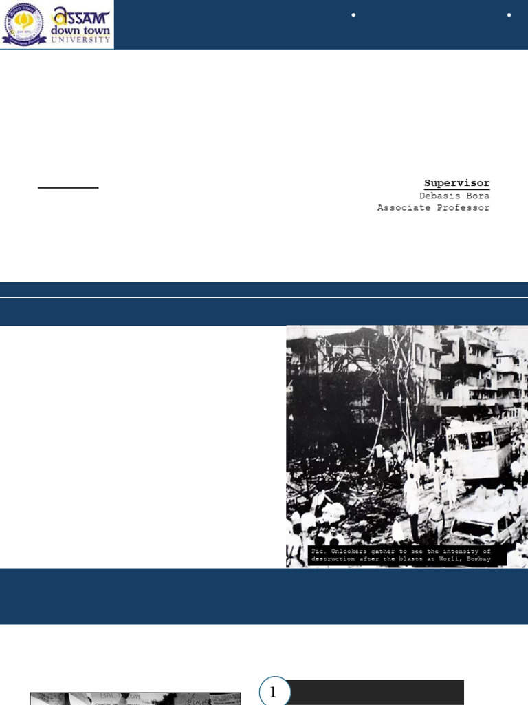 1993 Bombay Bomb Blast Overview | PDF | Mumbai