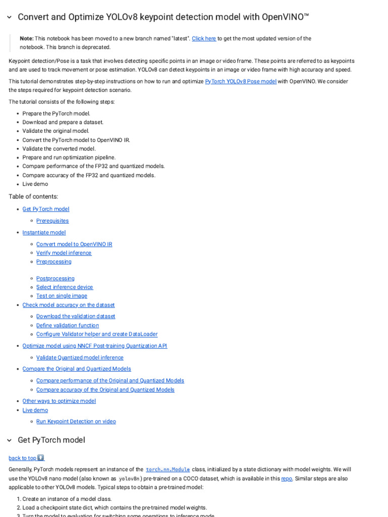 Yolov8 Keypoint Detection | PDF | Parameter (Computer Programming) | Computing