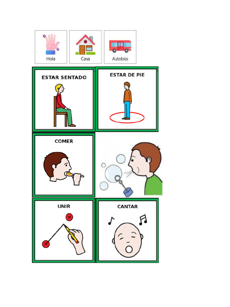 Picto Autismo para Imprimir | PDF