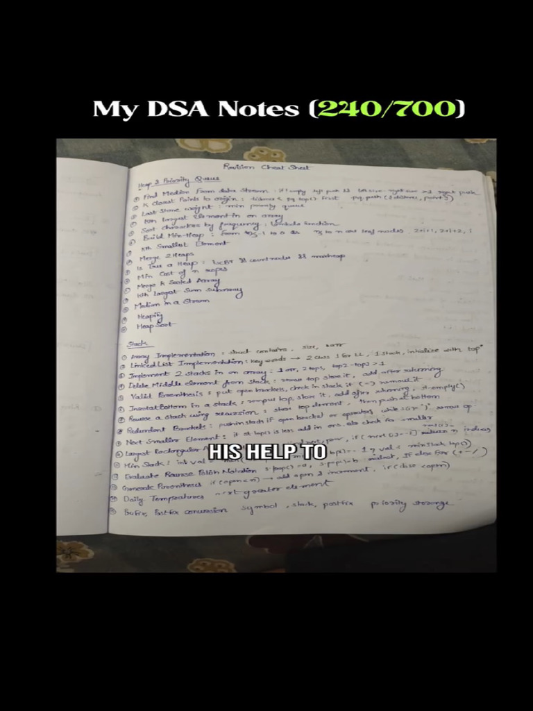 Best DSA Patterns | PDF