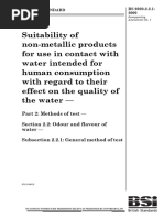 BS 06920-1-2014 | PDF | Water Quality | Water