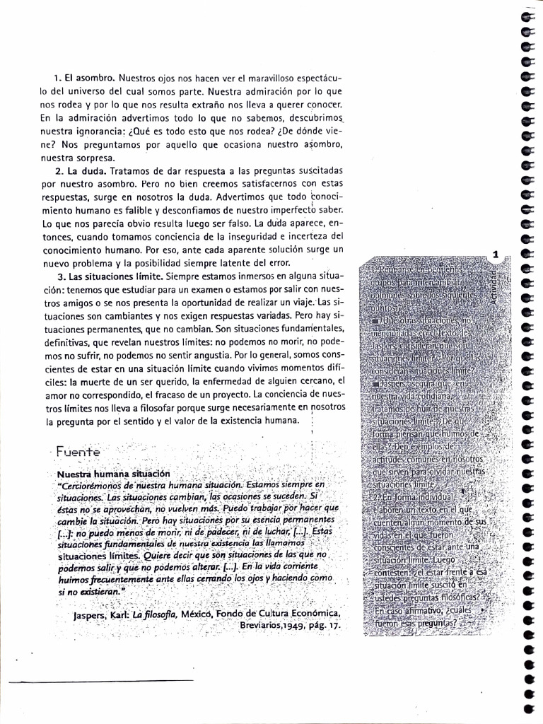 El Asombro Filosofía | PDF