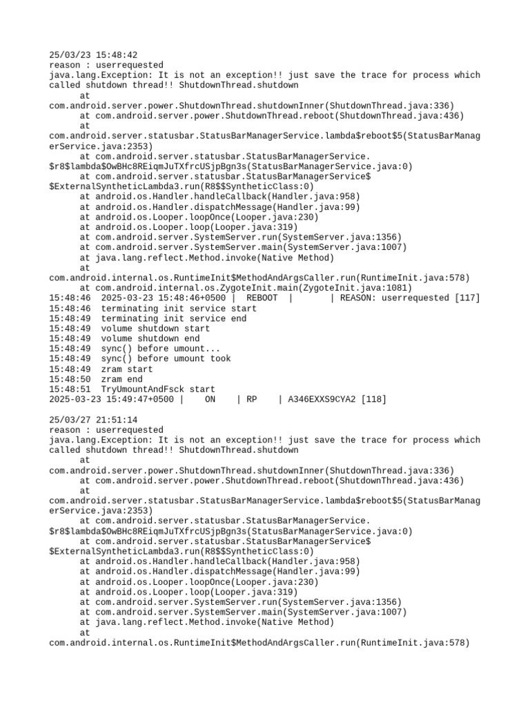 Power Off Reset Reason Backup | PDF | Embedded Linux Distributions | Mobile Linux