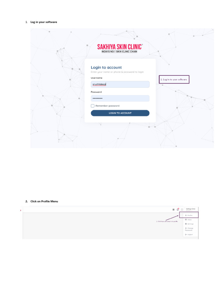 Software Profile Updation | PDF