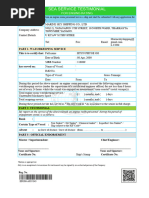 Sea Service Testimonial | PDF | Ships | Navies