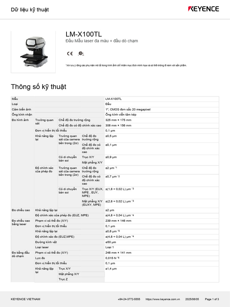 LM-X100TL Datasheet | PDF