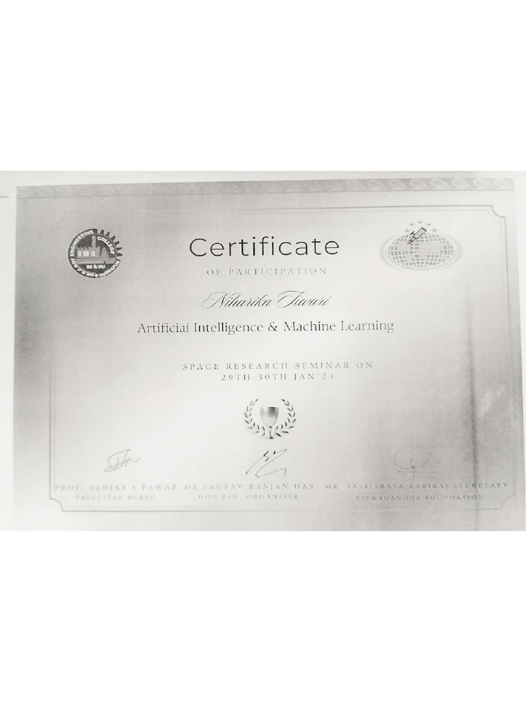 Niharika 1st Year Mar Points | PDF