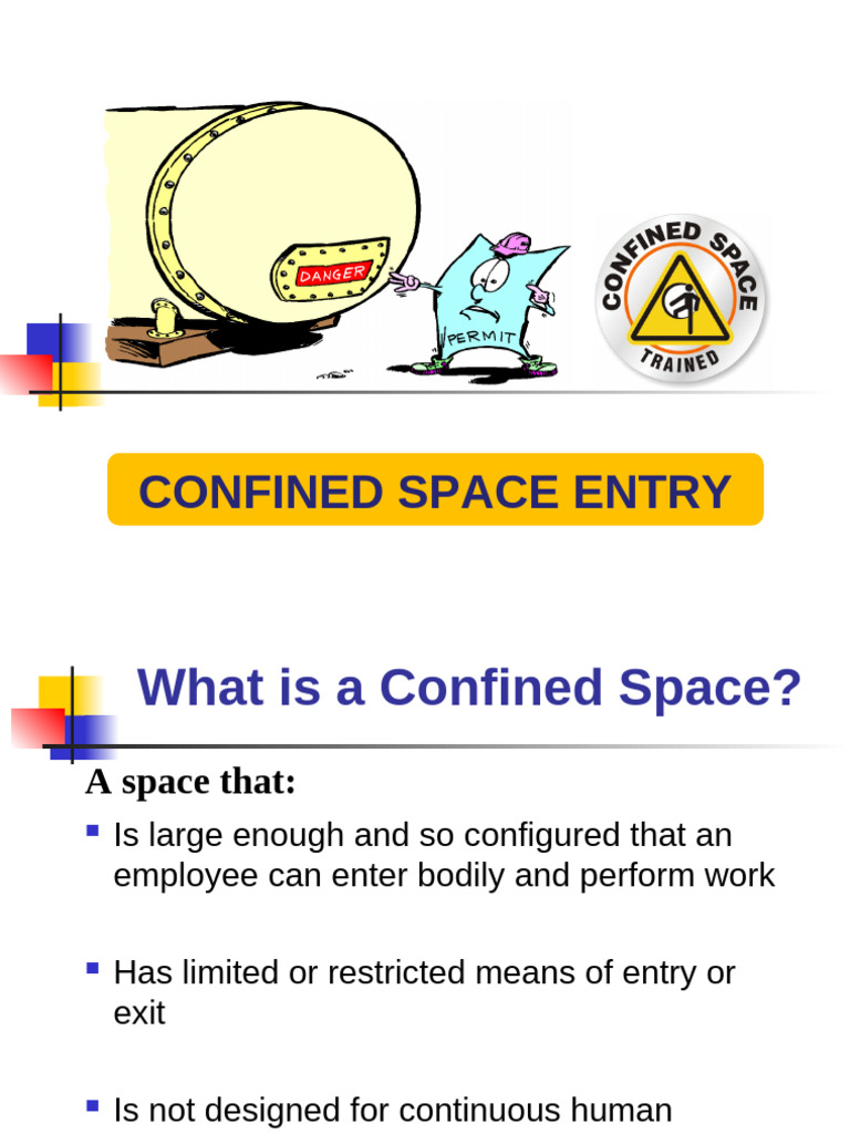 Confined Space Entry | PDF | Gases | Occupational Safety And Health
