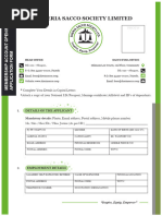 Sacco Share Transfer Form 2 | PDF