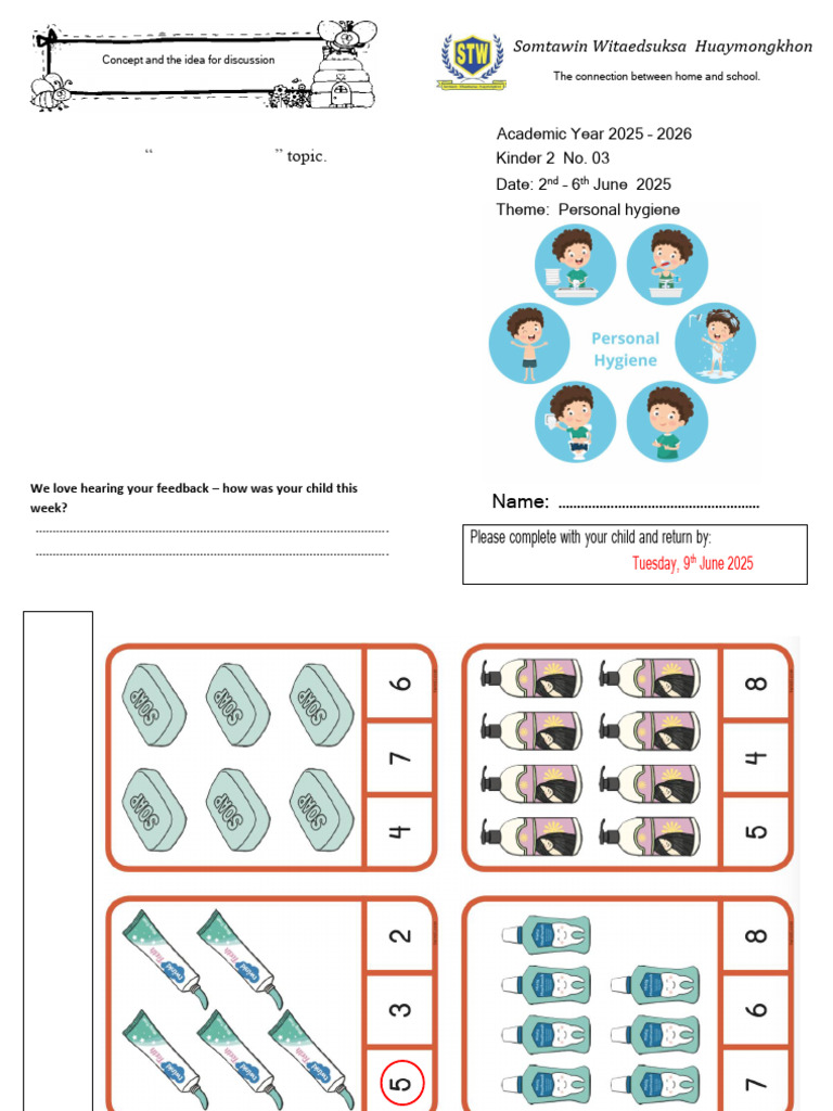 Homework (3) Personal Hygiene K2 | PDF