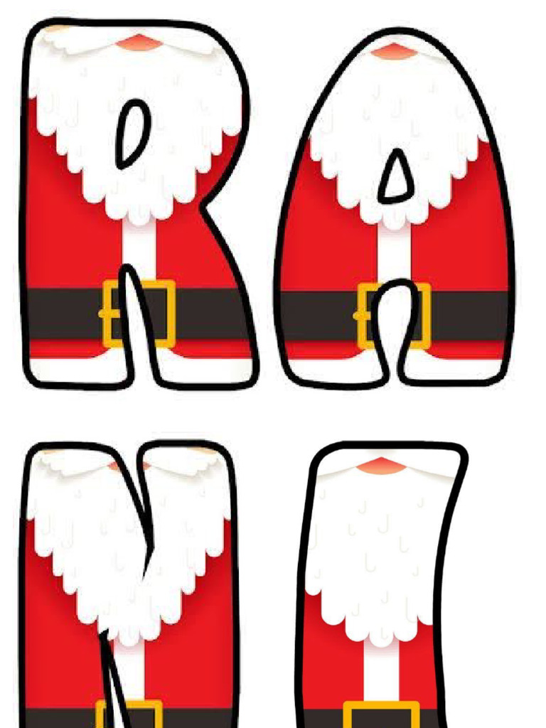 Literele Iarna Tel | PDF