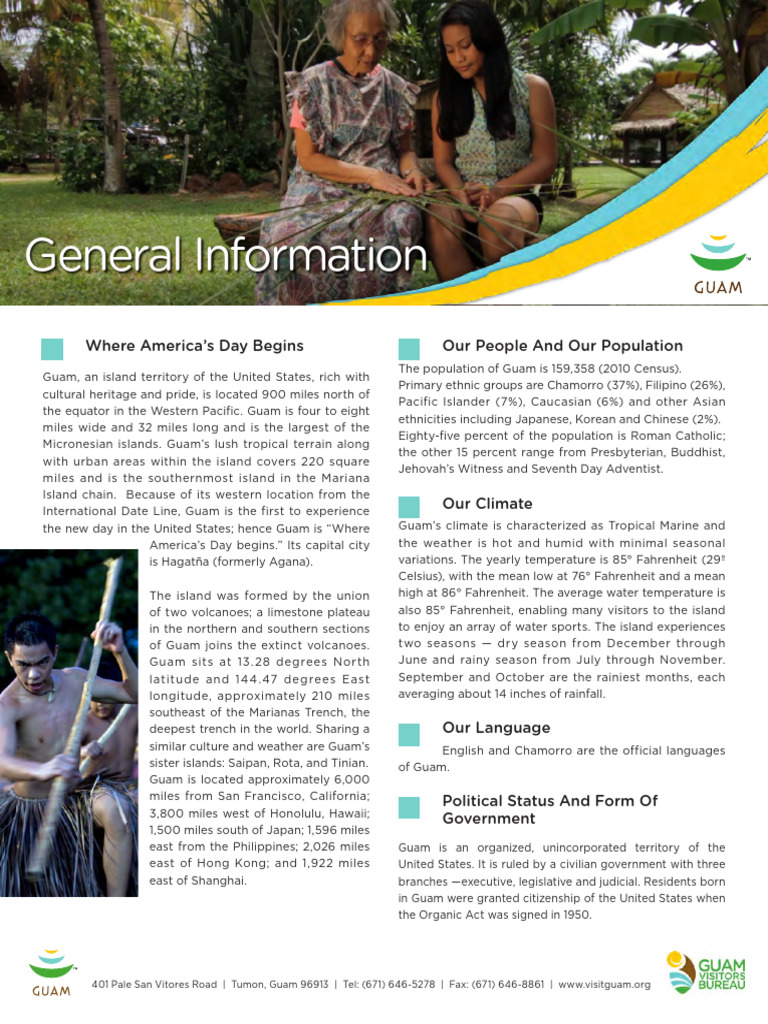 Guam General Information R Bf24b93b 9e16 44a9 870a 5e362b91a639 | PDF ...