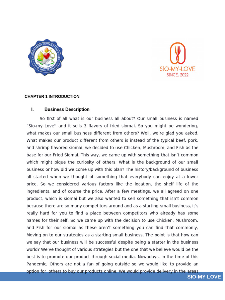 Compilation of Task 1,2, and 3 Entrep Group 6 | PDF | Foods