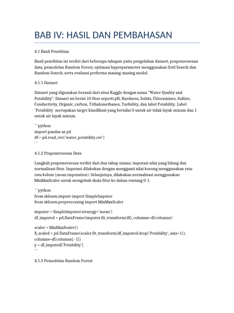 BAB IV Pembahasan Dan Kajian | PDF