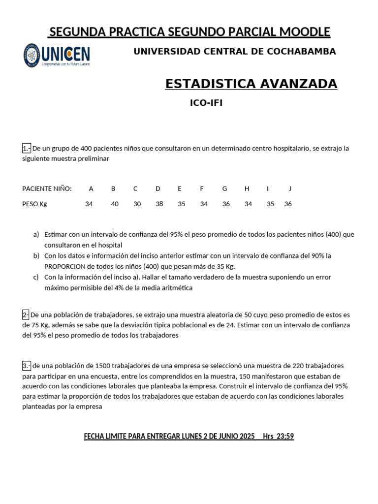 Practica Segundo Parcial | PDF