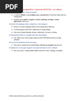 IGCSE Descriptive Writing Guide | PDF | Senses | Taste