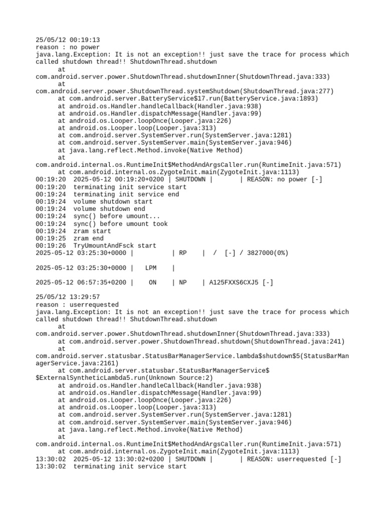 Power Off Reset Reason Backup | PDF | Embedded Linux Distributions | Mobile Linux