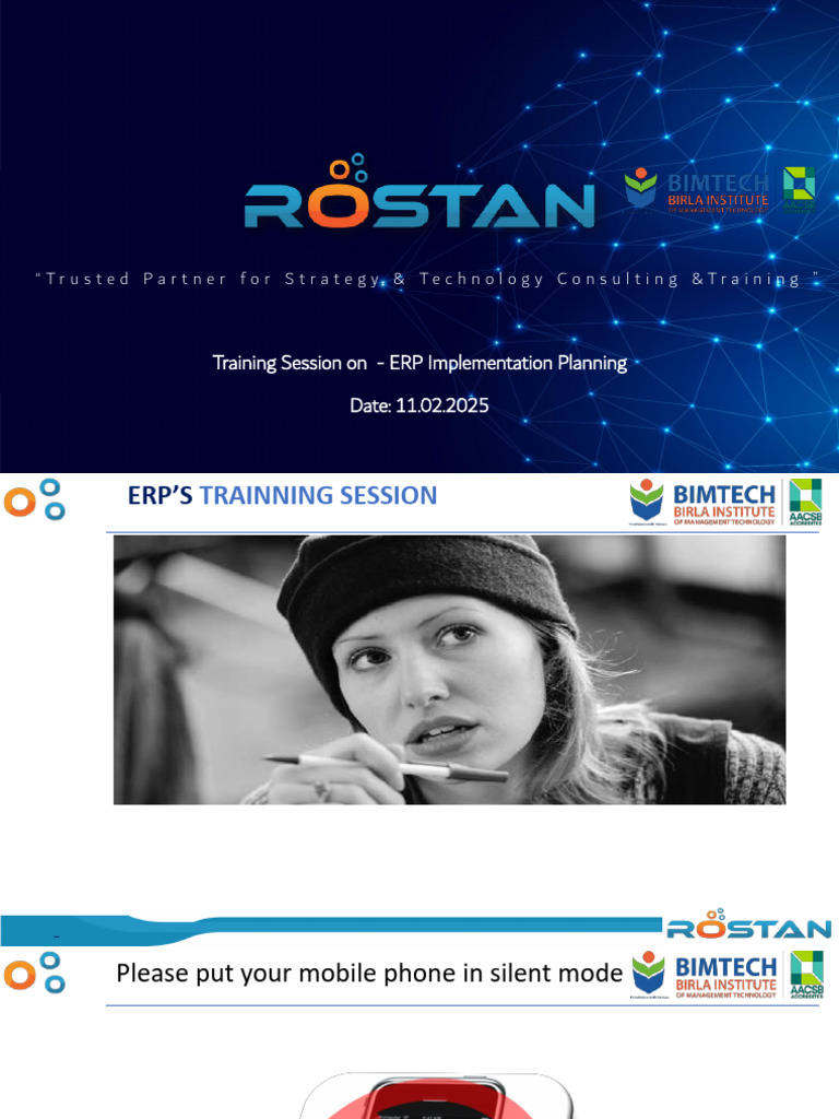 ERPS Planning Traning Session Class - 2 | PDF | Enterprise Resource ...