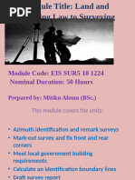 The Various Land Survey Symbols and Abbreviations | PDF | Surveying | Map