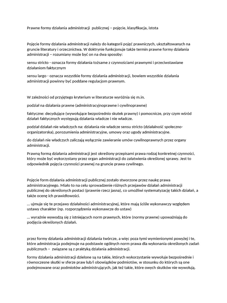 Administracja 6 | PDF