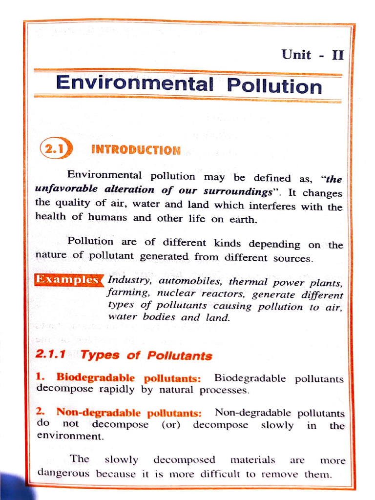 Evs Reg21 Unit-2 | PDF