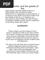 Harry Potter and The Goblet of Fire | PDF | Mythography | Harry Potter