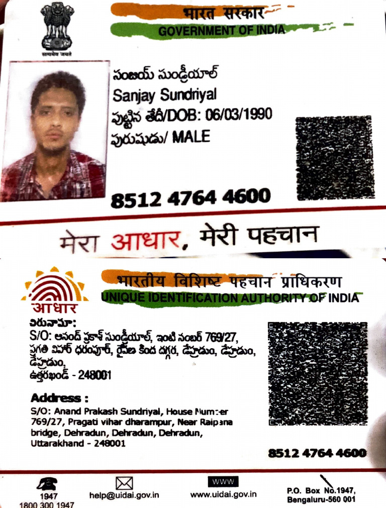 Aadhaar | PDF
