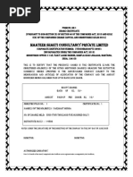 Format of SH 1 Share Certificate | PDF