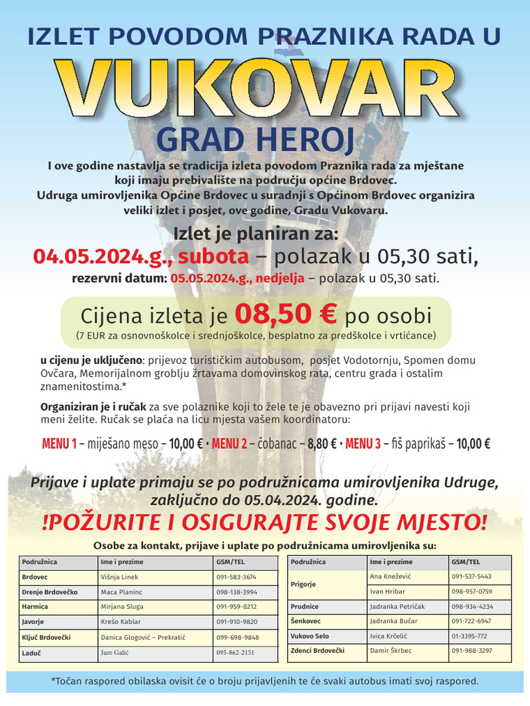 Grad Heroj: Vukovar Vukovar Vukovar | PDF