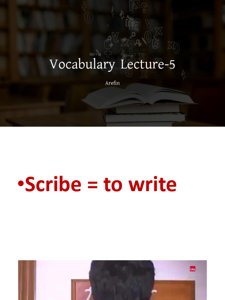 BCS Preli English Vocabulary Lecture-5 - Compressed | PDF