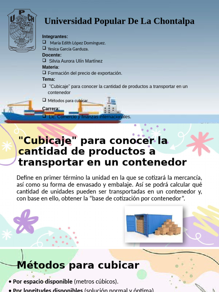 CUBICAJE | PDF