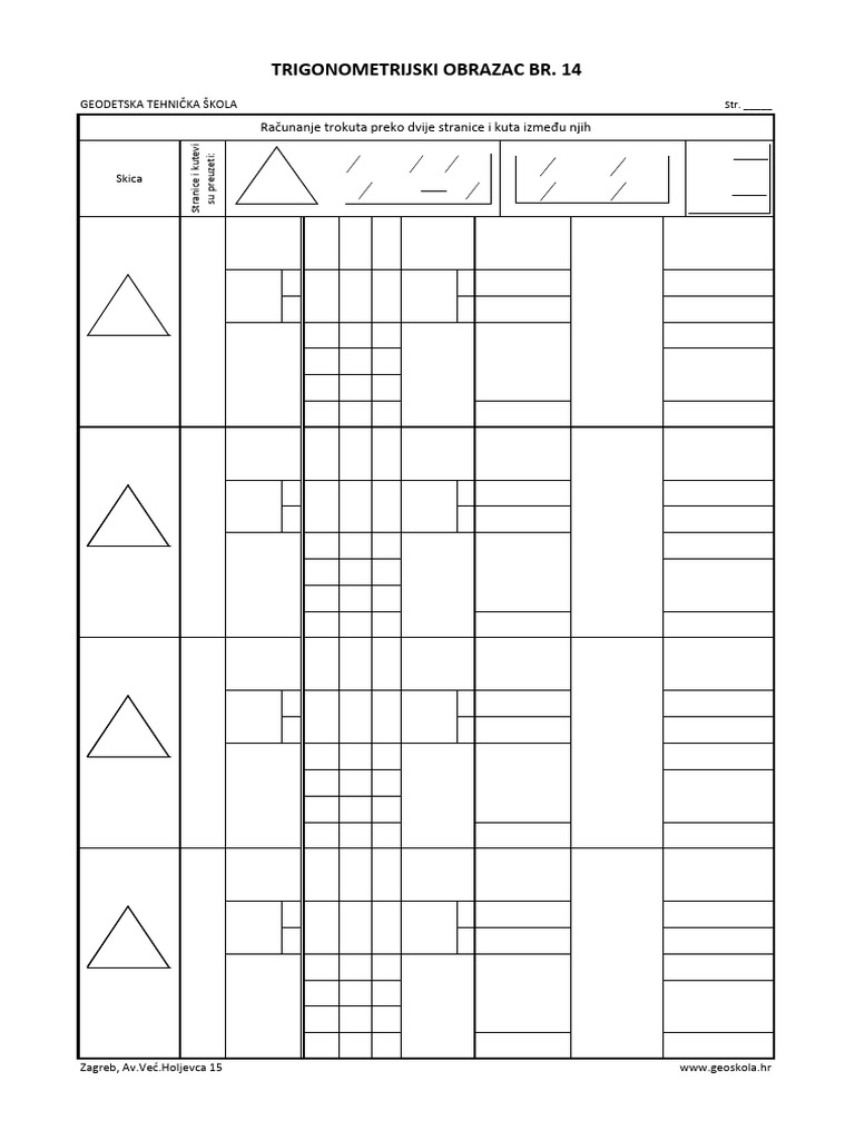 Obrazac Br. 14 | PDF