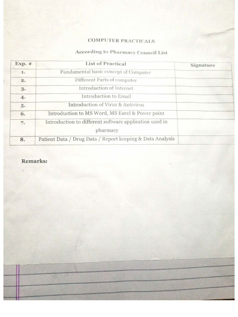 Practicals of Computer 2025 | PDF