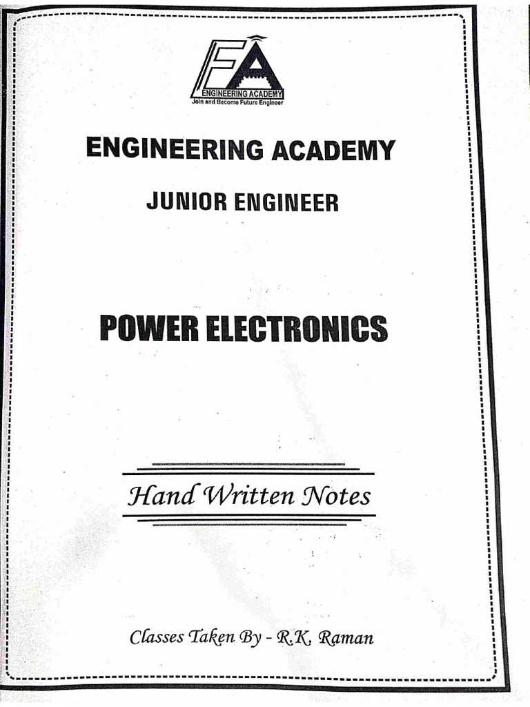 Power Electronics | PDF