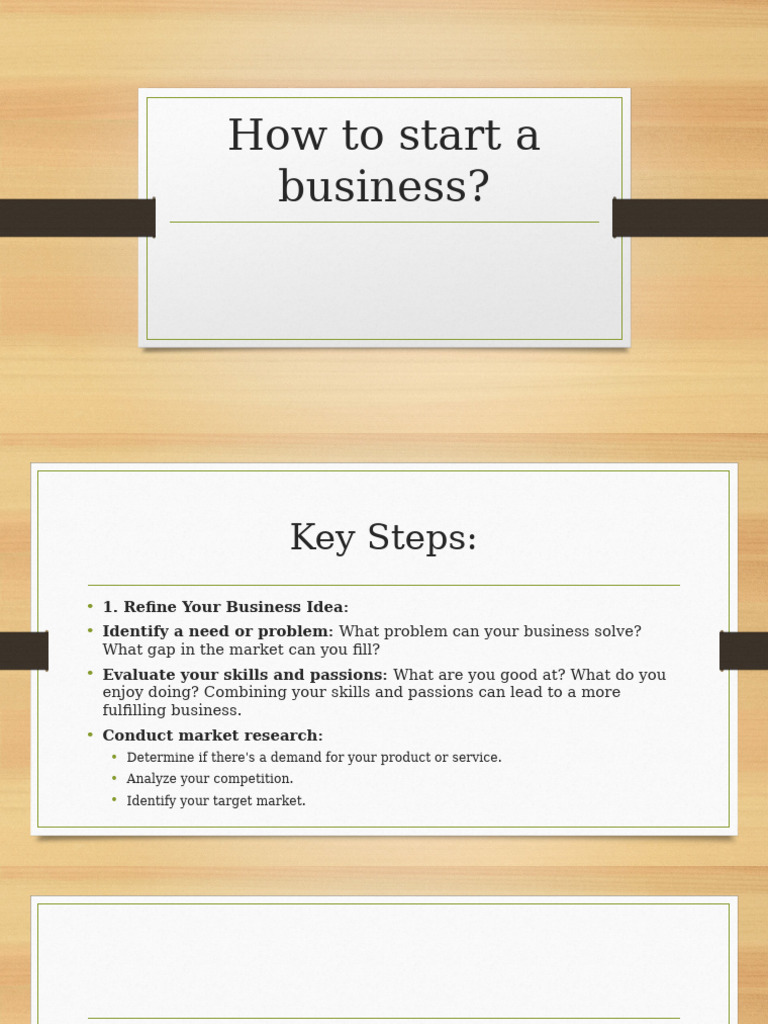 How To Start A Business | PDF | Business | Marketing