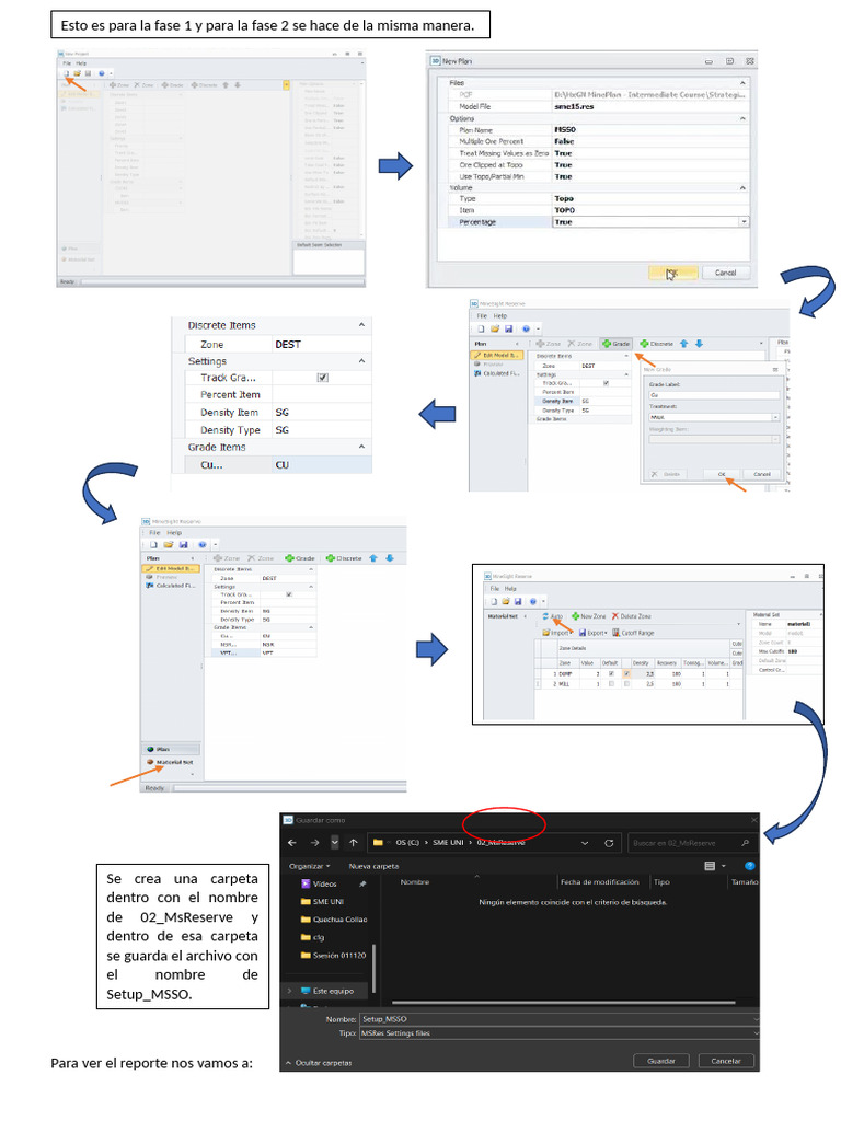 Reporte Msso - Minesight | PDF
