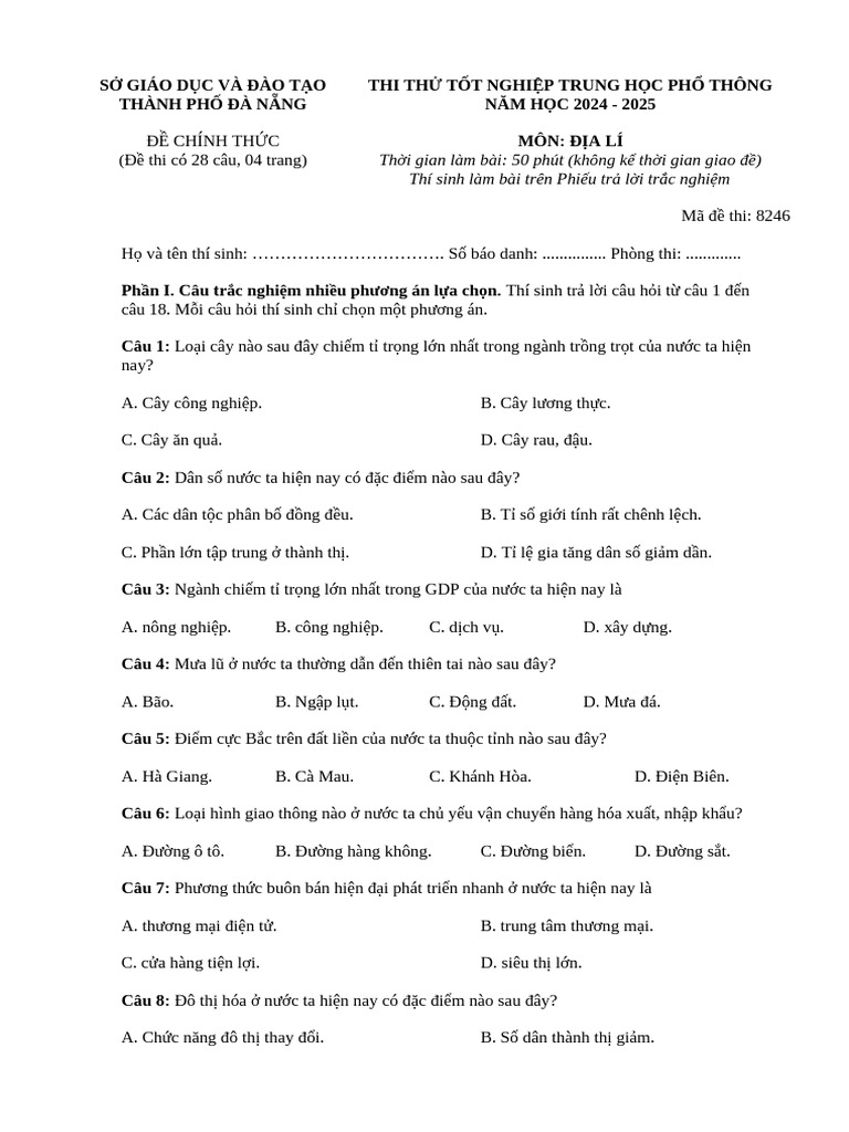 Da Nang L1 | PDF
