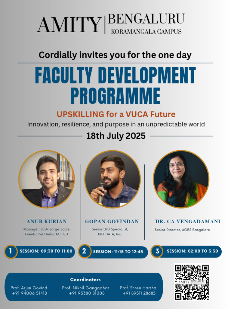 Amity FDP 2025 | PDF