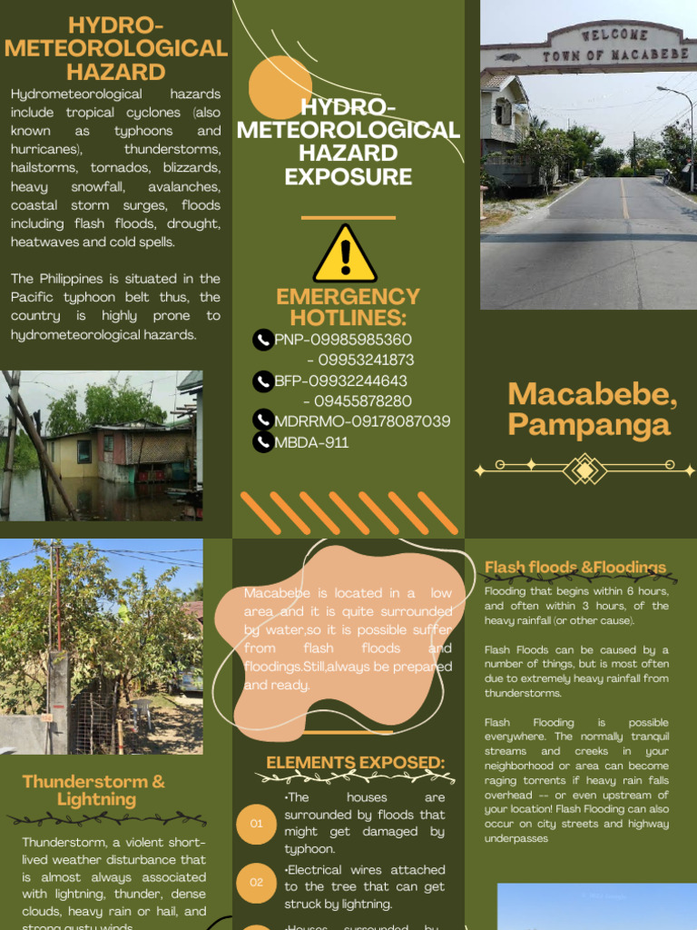 Green and Orange Minimalist World City Tour Trifold Brochure | PDF ...