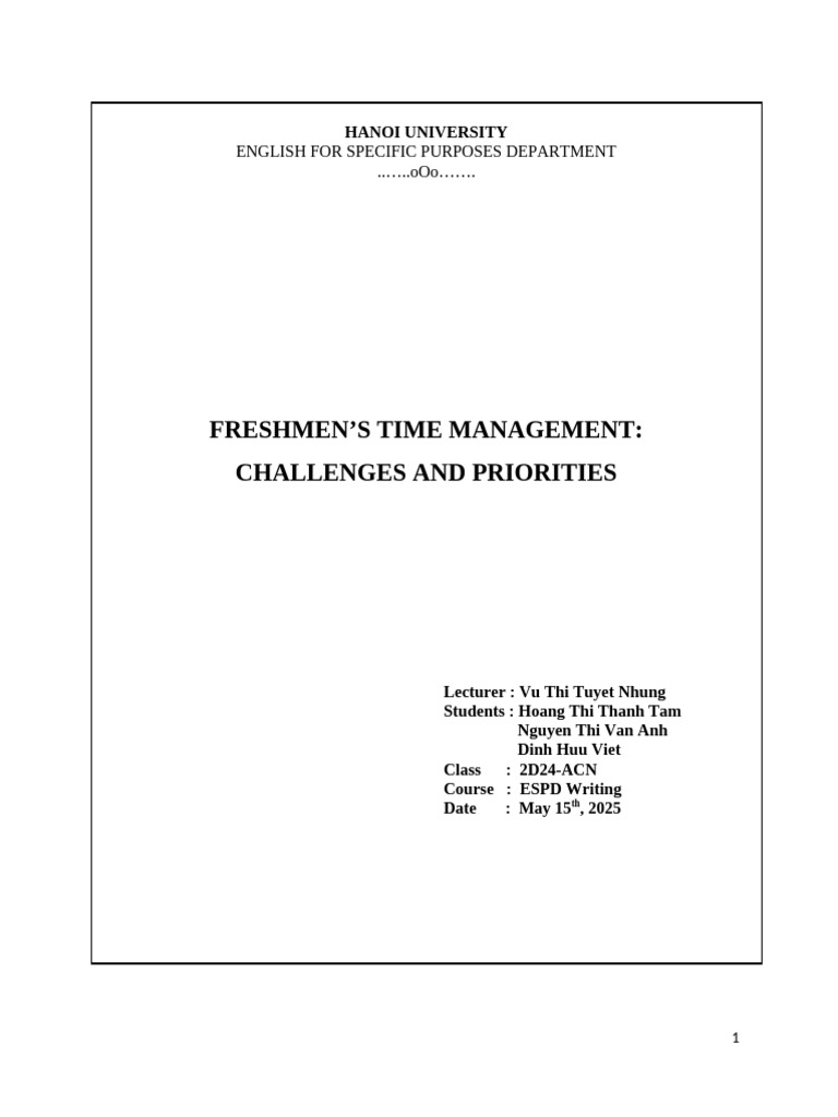 Final Research Time Management in APA7 | PDF | Survey Methodology ...