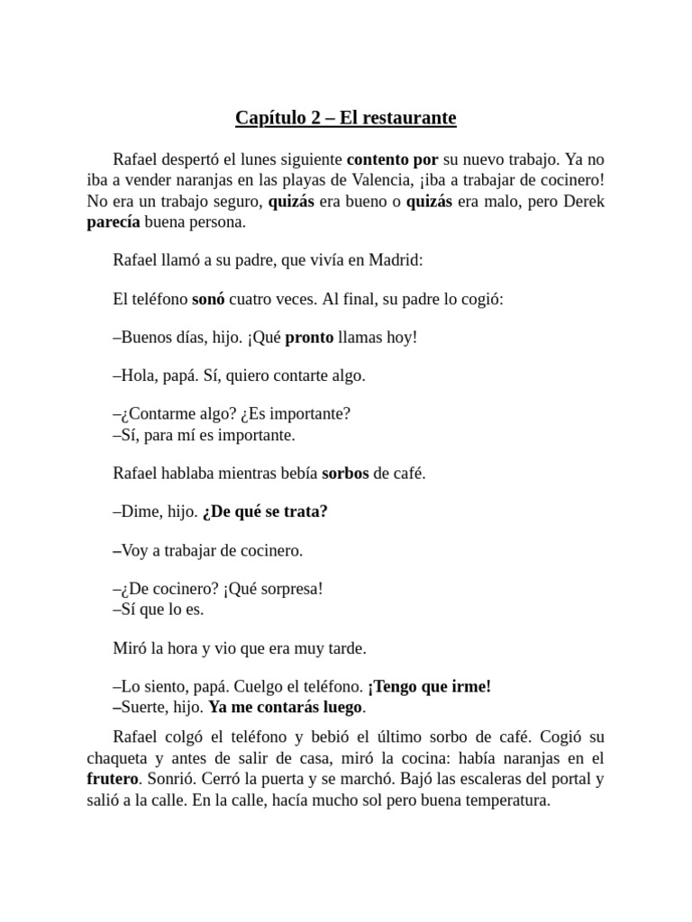 Short Stories in Spanish For Beginners - Olly Richards 14 | PDF