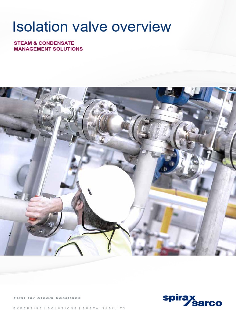 Isolation Valve Overview SB F05 03 en | PDF | Valve | Stainless Steel