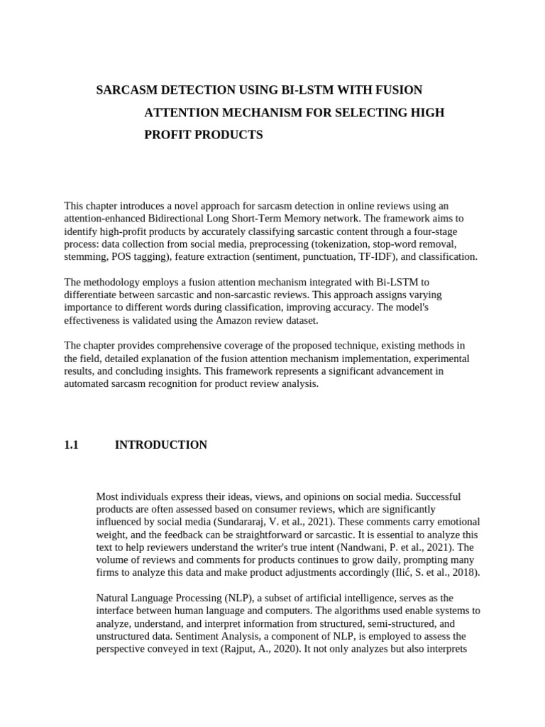 Sarcasm Detection Using Bi | PDF | Receiver Operating Characteristic ...