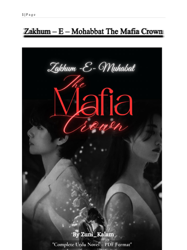 Zakhum-E-Mohabat The Mafia Crown | PDF