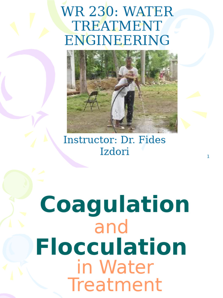 Coagulation and Flocculation | PDF | Colloid | Water Purification