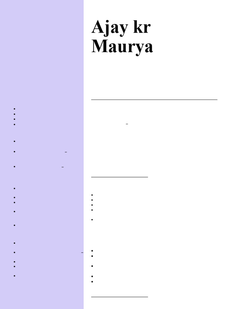 Ajay KR Maurya Data Analyst Modified | PDF | Databases | My Sql
