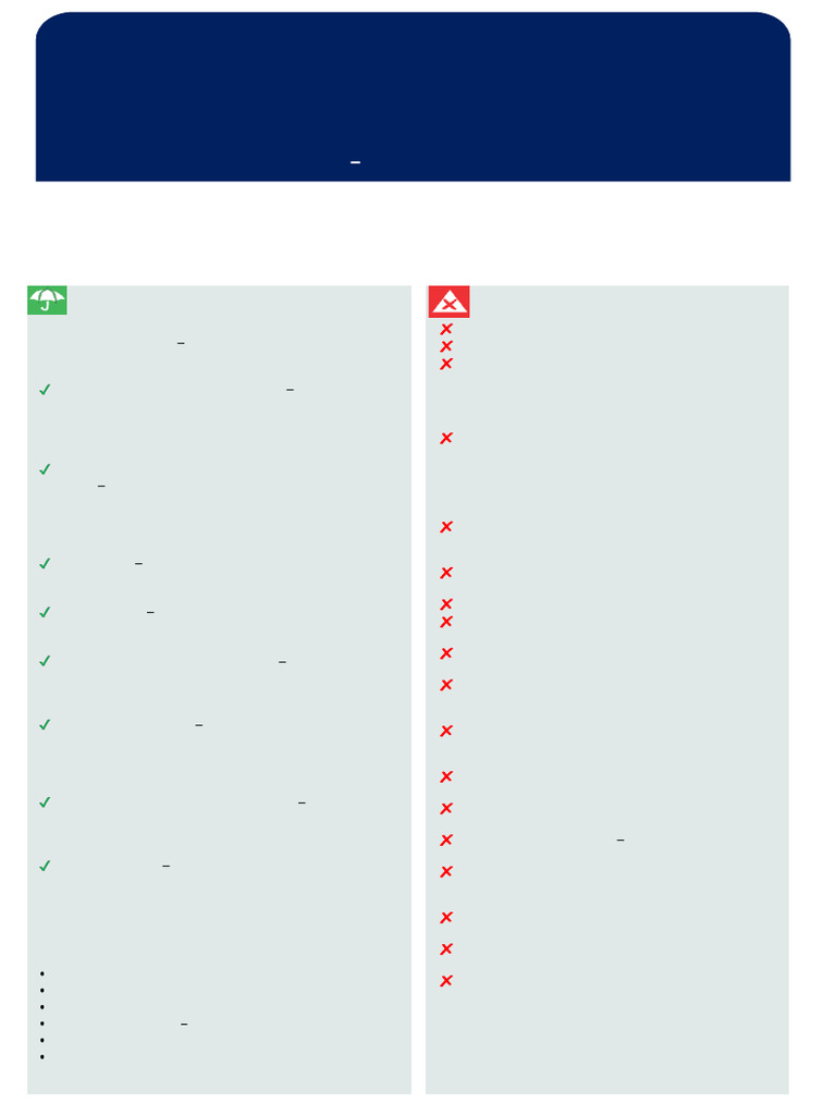 IPID and Terms of Business | PDF | Insurance