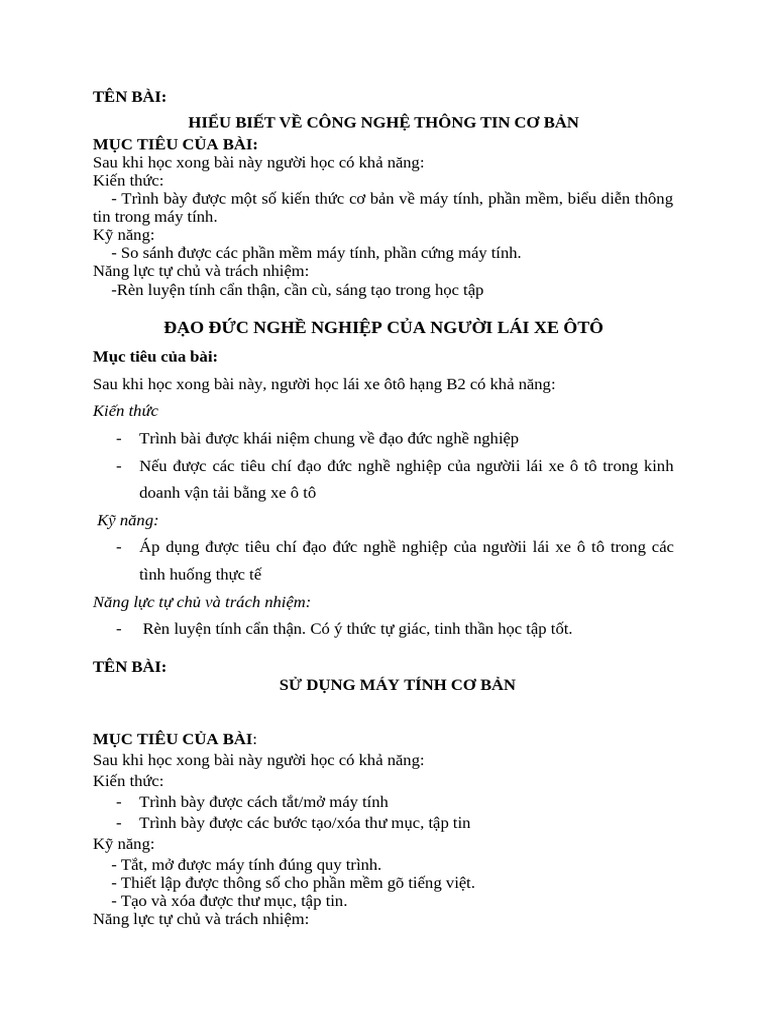 VD Viet Muc Tieu | PDF